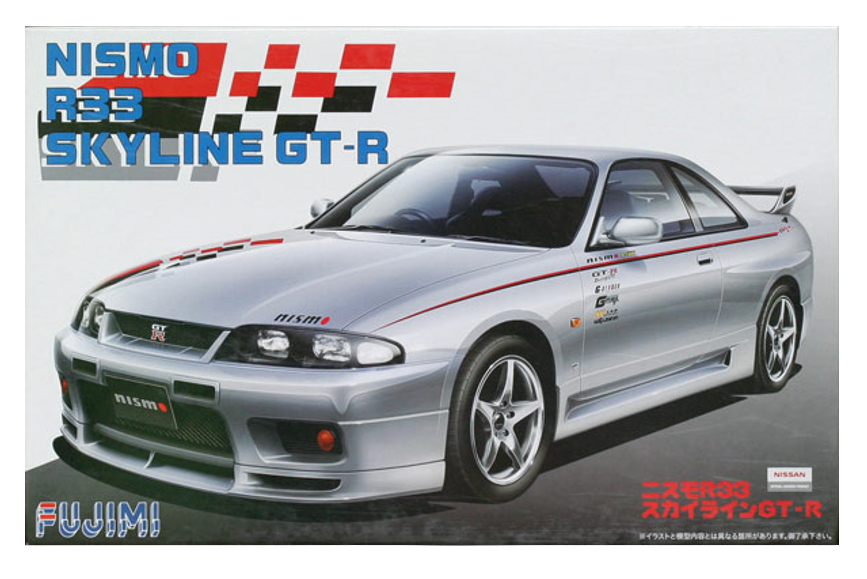 1:24 Scale Fujimi Nissan Skyline R33 GTR Nismo Model Kit #694p - Kent ...