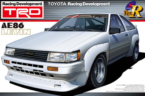1:32 Scale Initial D Toyota AE86 Trueno Takumi Fujiwara Model Kit #427 ...