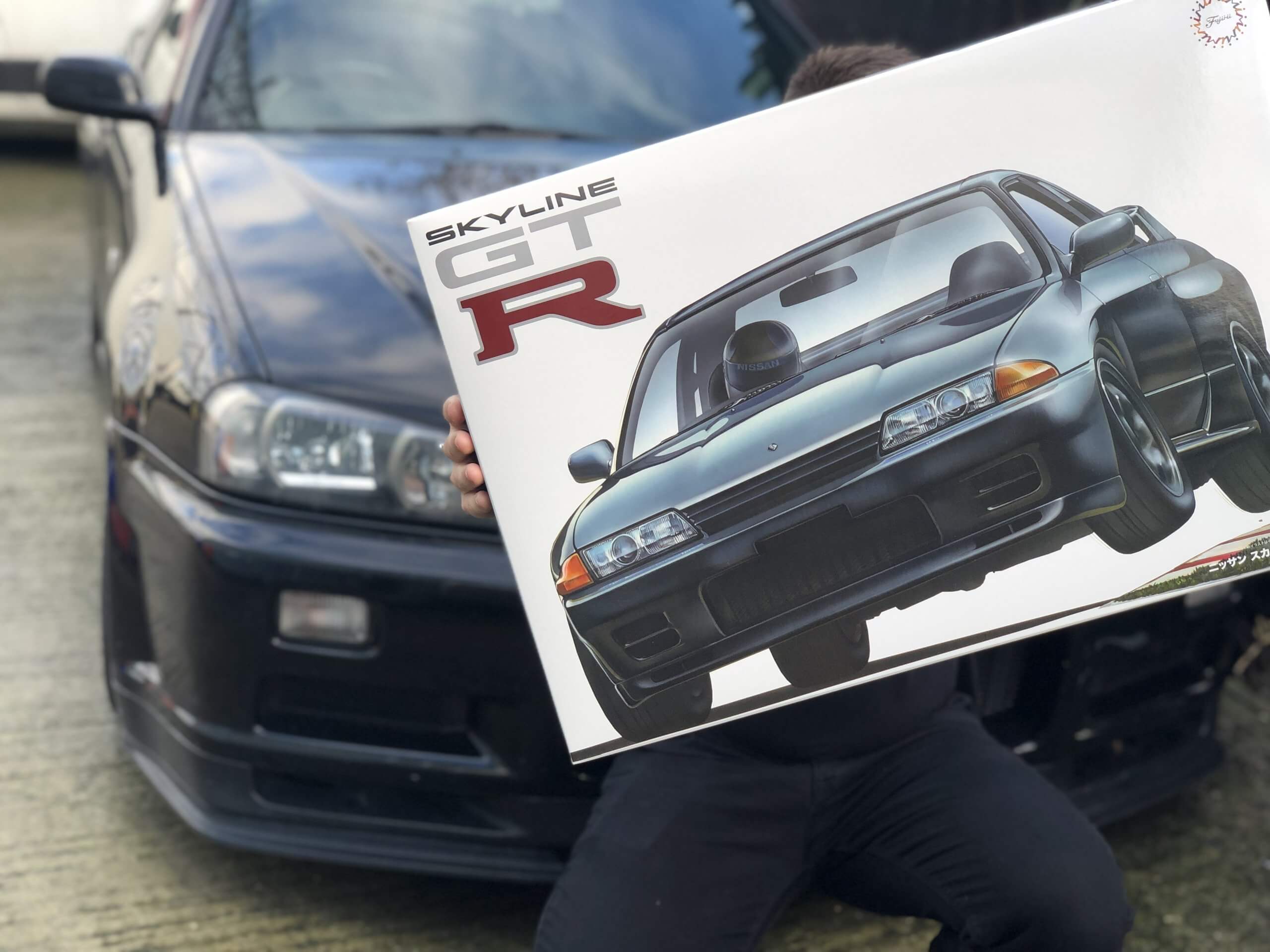 1:12 Scale Fujimi MASSIVE Nissan Skyline R32 GTR Model Kit - Kent Models