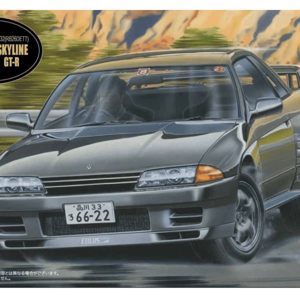 1:24 Scale Fujimi Nissan Skyline R32 GTR Model Kit - Kent Models