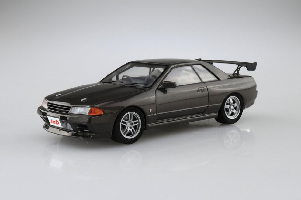 1:24 Scale Aoshima Initial-D Rin Hojyo Nissan Skyline BNR32 Model Kit ...