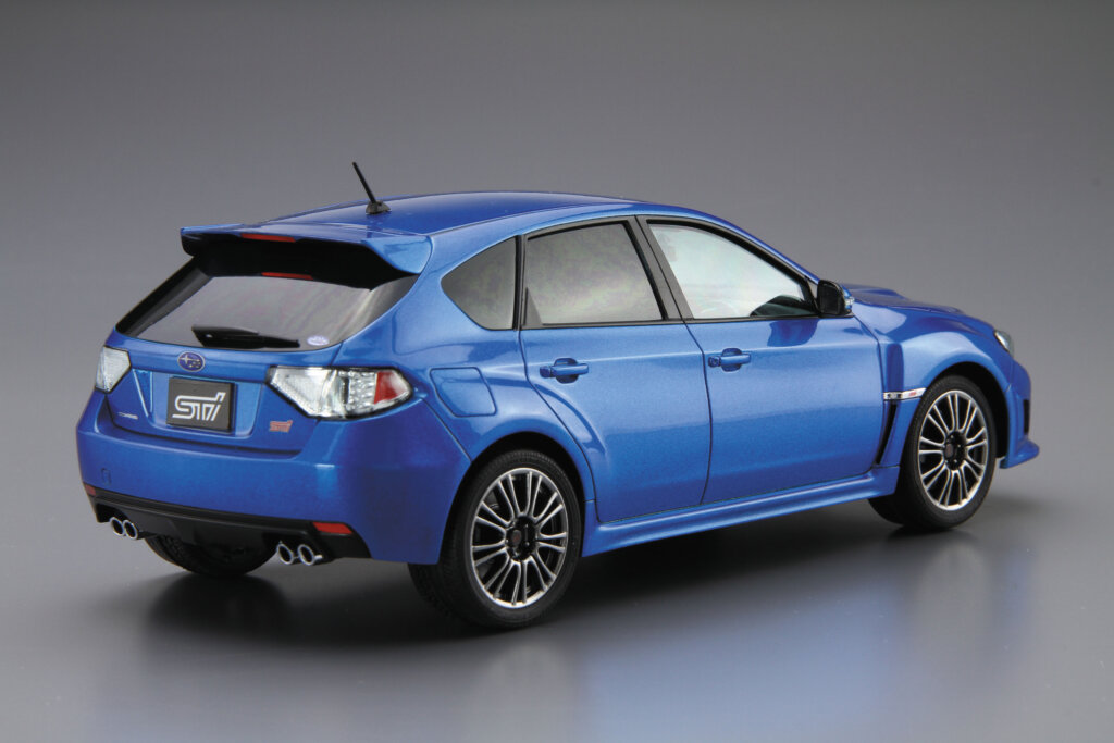 1:24 Scale Aoshima Subaru Impreza WRX STI Car Model Kit - Kent Models