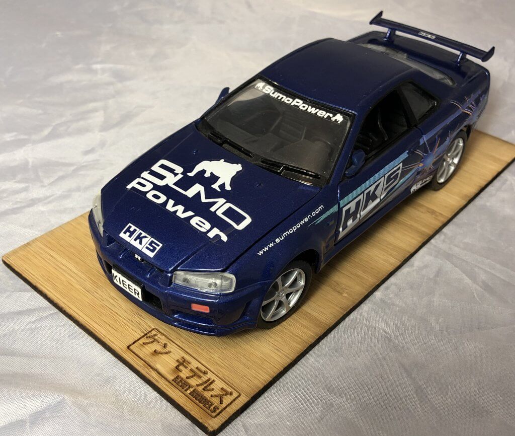 Mounting Plinth For 1:24 Scale Cars - Various Colours - Kent Models