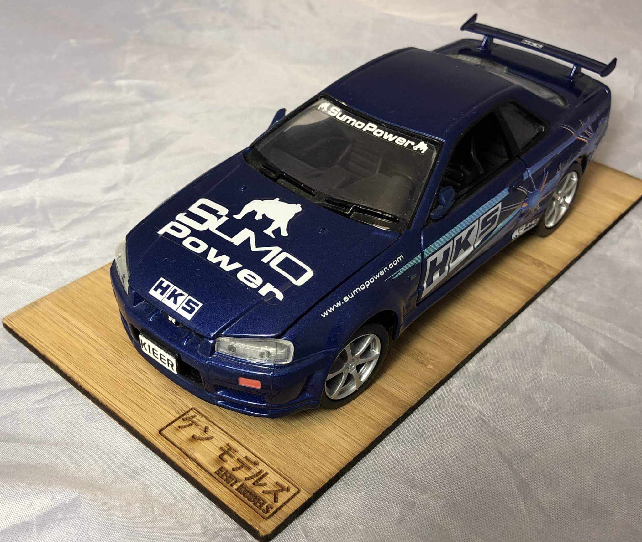 Mounting Plinth For 1:24 Scale Cars - Various Colours - Kent Models