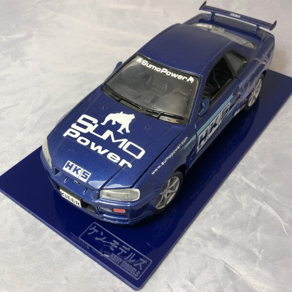 Mounting Plinth For 1:24 Scale Cars - Various Colours - Kent Models