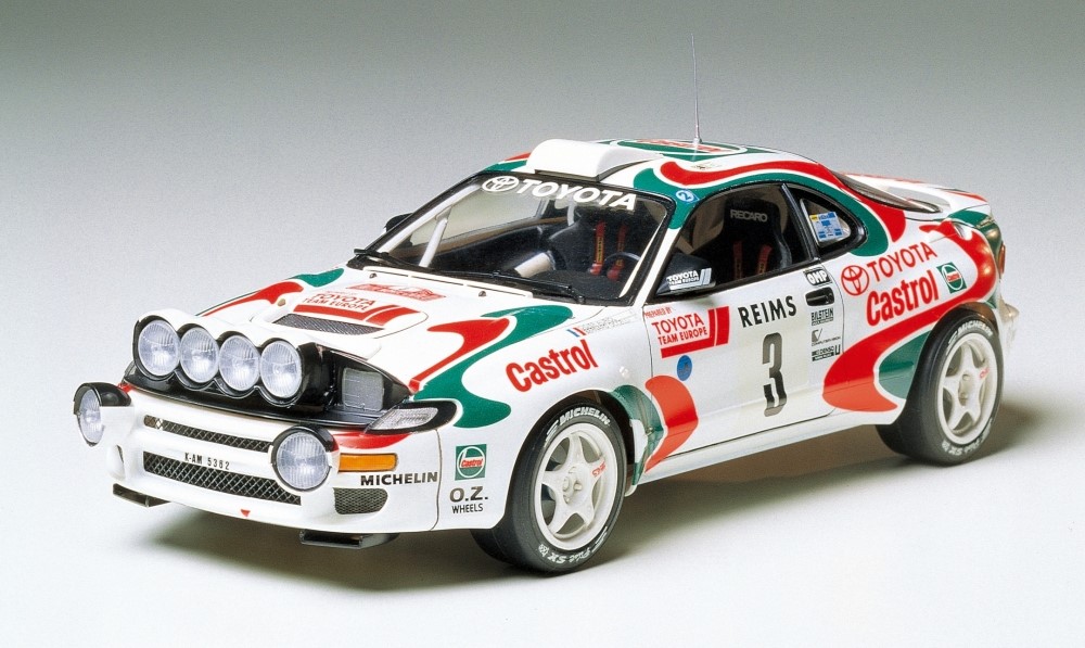 1:24 Scale Tamiya Toyota Castrol Celica 1993 WRC Model Kit - Kent Models
