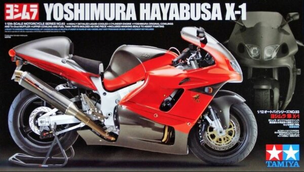 1:12 Scale Tamiya Suzuki Yoshimura Hayabusa X1 Model Kit - Kent Models