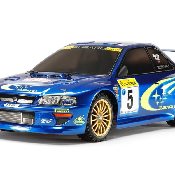 1:24 Scale Subaru Impreza WRC 1999 Rally Model Car Kit #1279P - Kent Models