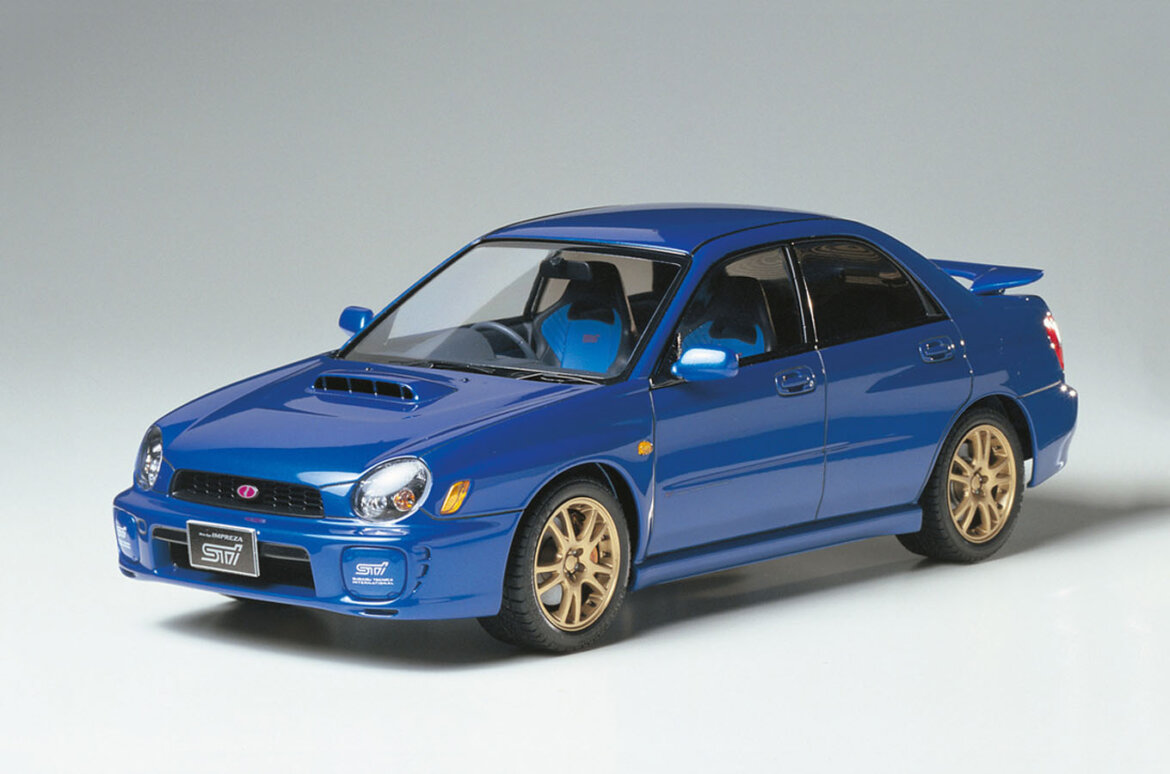 1:24 Scale Subaru Impreza STI Bugeye Model Kit - Kent Models