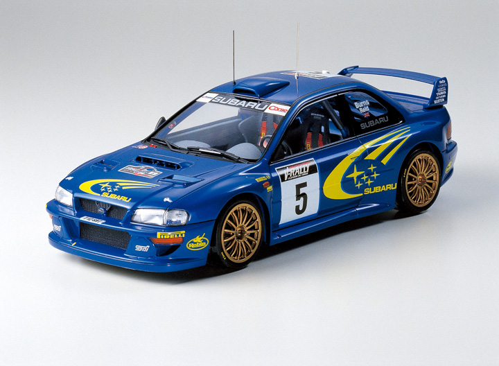 1:24 Scale Tamiya Subaru Impreza WRC 1999 Rally Model Kit - Kent Models