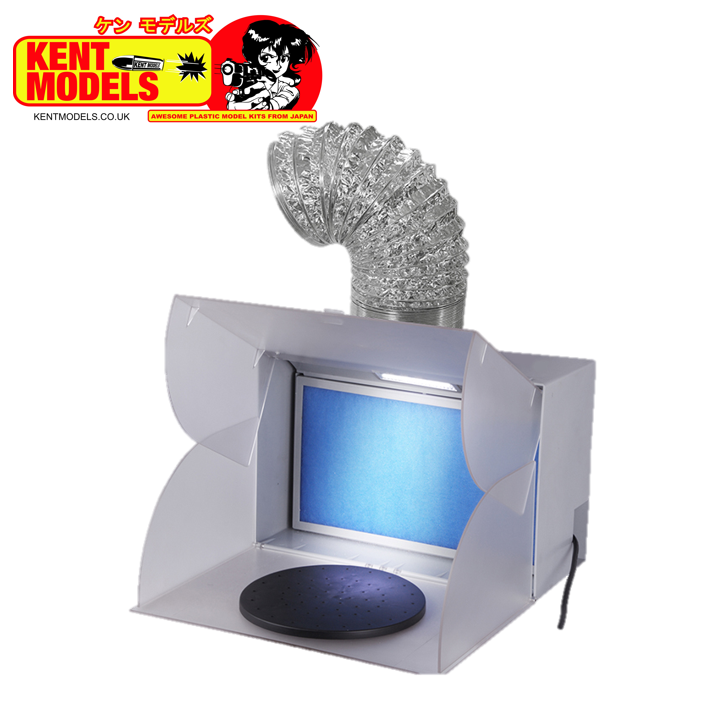 Paint Booth for Spraying/Airbrushing - New Version with Light and ...