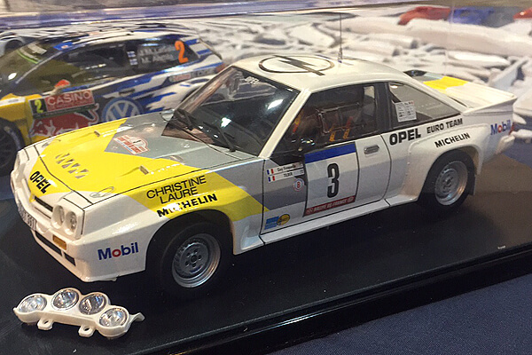 1:24 Scale Belkits Opel Manta 400 Group B Frequelin Rally Car Model Kit ...