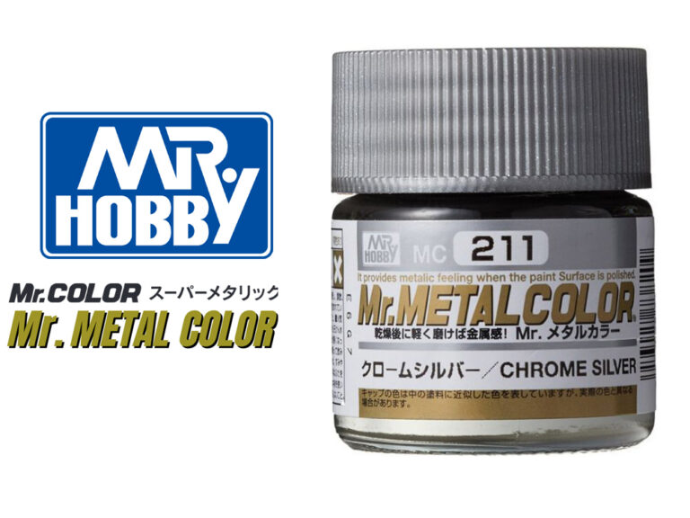 Mr.Hobby Mr.Metal Color Paints - Choose Colours - Kent Models