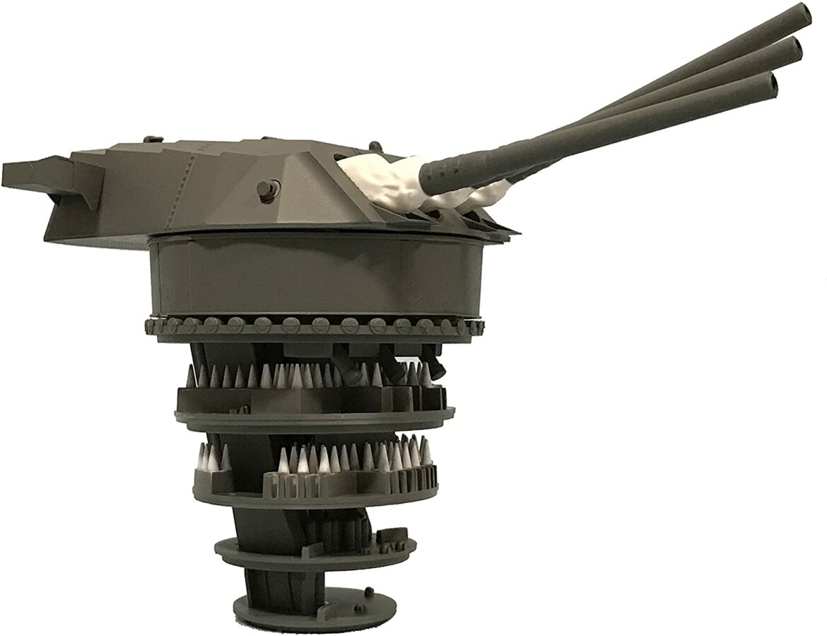 1:200 Scale Fujimi Battleship Yamato Type 94 46cm Main Turret Model Kit ...