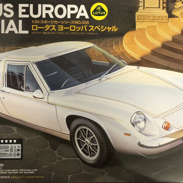 1:24 Scale Tamiya Lotus Europa Special Car Model Car Kit # - Kent Models