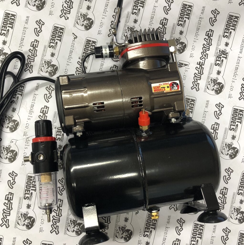Kent Models Hyper Airbrush and Compressor SET For Painting Models ...