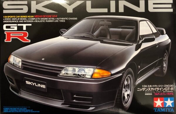 1:24 Tamiya Nissan Skyline R32 GTR Ltd Model Kit #1661 - Kent Models