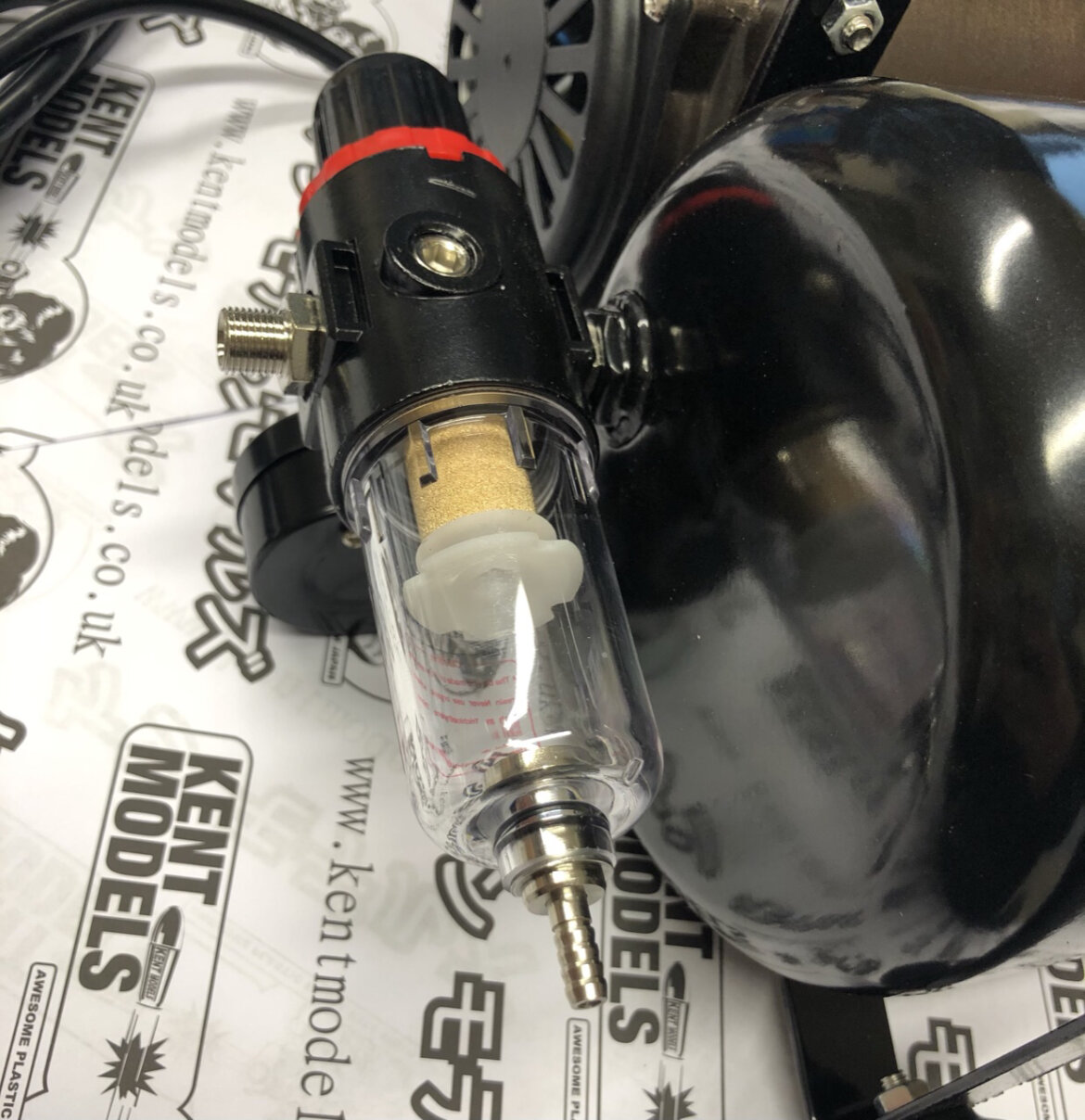 Kent Models Hyper Airbrush and Compressor SET For Painting Models ...