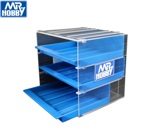 Mr.Hobby Mr.Storage Stand 3 Shelves For Paints - Kent Models