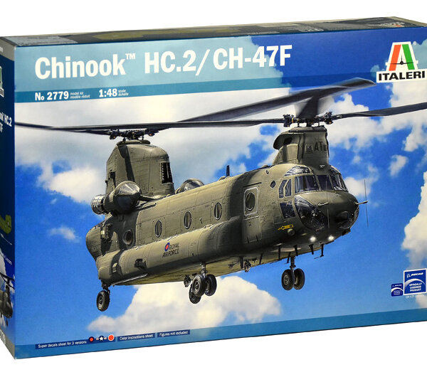 1:48 Scale Italeri RAF CH-47F Chinook Model Kit # - Kent Models