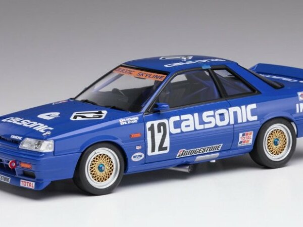 1:24 Scale Hasegawa Nissan Calsonic Skyline GTS-R (R31) Model Kit - Kent Models