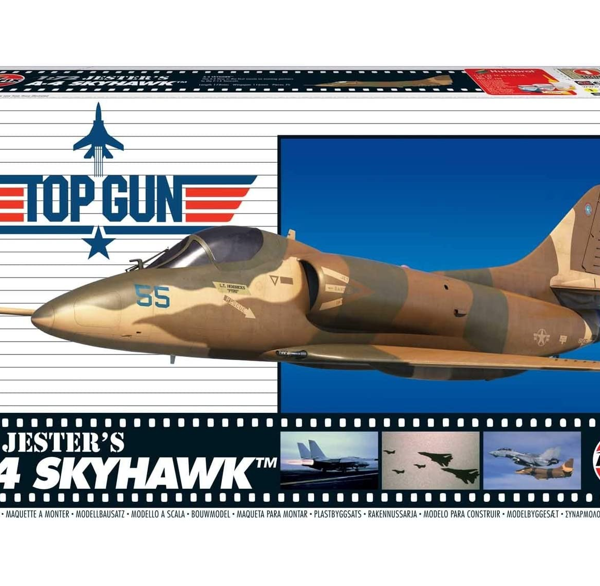 1:72 Scale AirFix Top Gun Jesters A-4 Skyhawk Model Kit - Kent Models