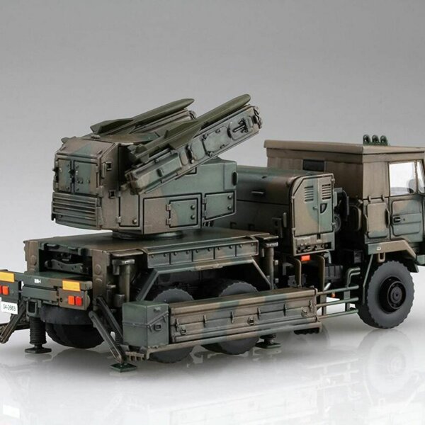 1:72 Scale Fujimi JGSDF Type 81 Surface-to-Air Missile Launcher and ...