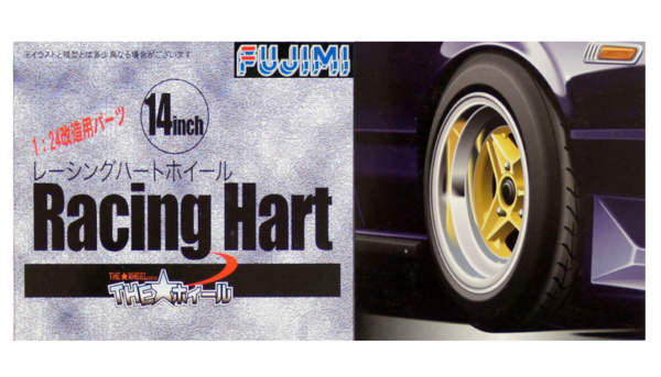 1:24 Scale Fujimi Racing Hart Wheels & Tyres Set - Kent Models