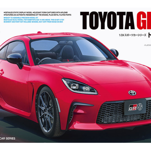 1:24 Scale Tamiya Toyota GR 86 Model Kit - Kent Models