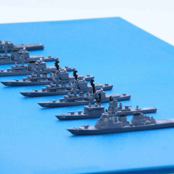 1:3000 Scale Fujimi JMSDF Escort Flotilla 2 1998 Model Set - Kent Models