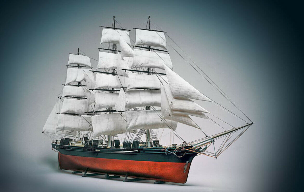 1:96 Scale Revell Cutty Sark Model Kit - Kent Models