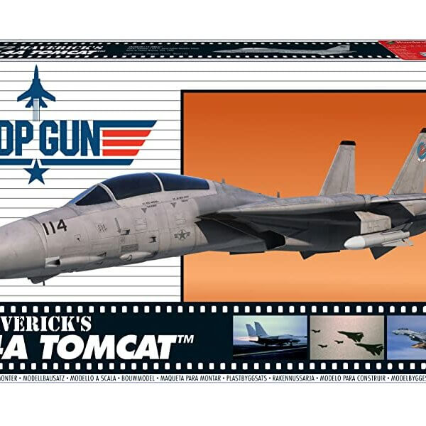 1:72 Scale AirFix Top Gun Maverick's F-14A Tomcat Model Kit - Kent Models